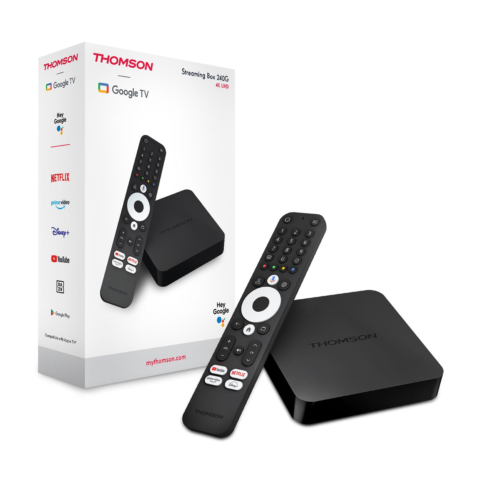 Google TV Streamer 4K UHD | THOMSON Smart TV Box 240